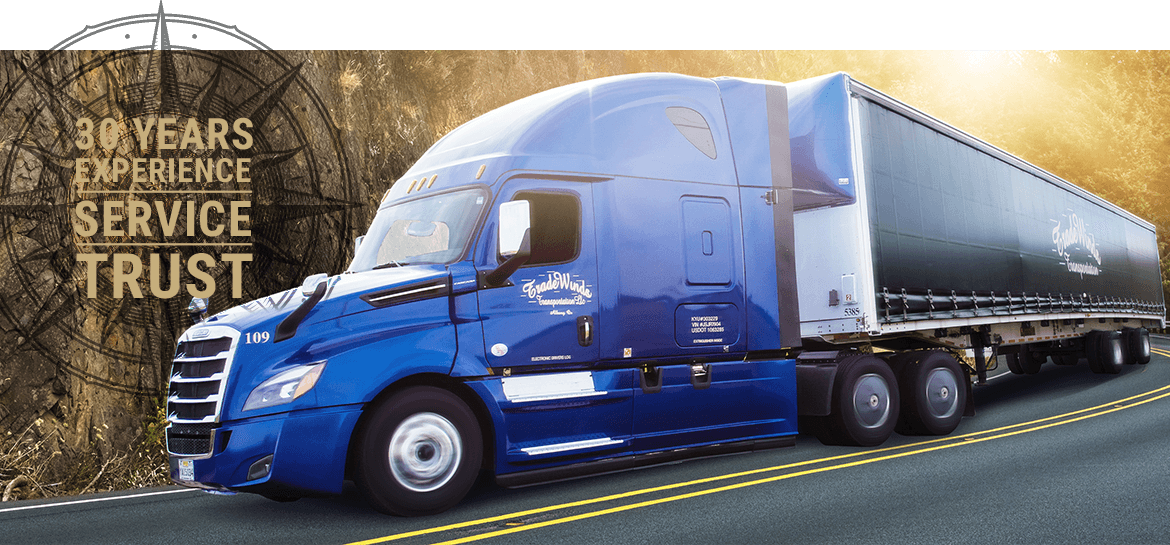 Tradewinds Transportation | 30 Years of Experience, Service & Trust